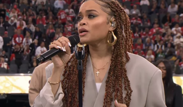 Andra Day's Stirring Performance of 'Lift Every Voice and Sing' Sets ...